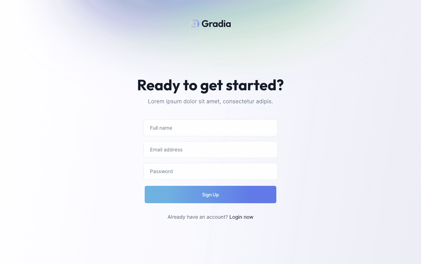 Tailwind Sign in / Sign up Components