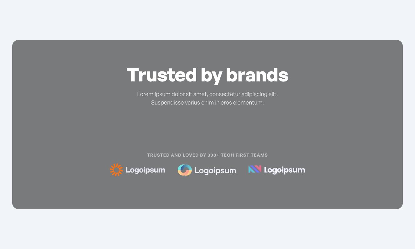 Tailwind Logo clouds Components